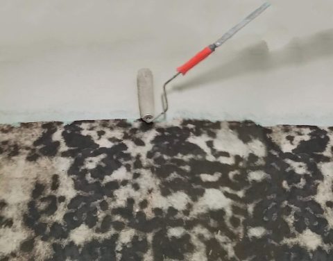 How To Cover Black Mastic and Glue | Safely Paint Asbestos Mastics
